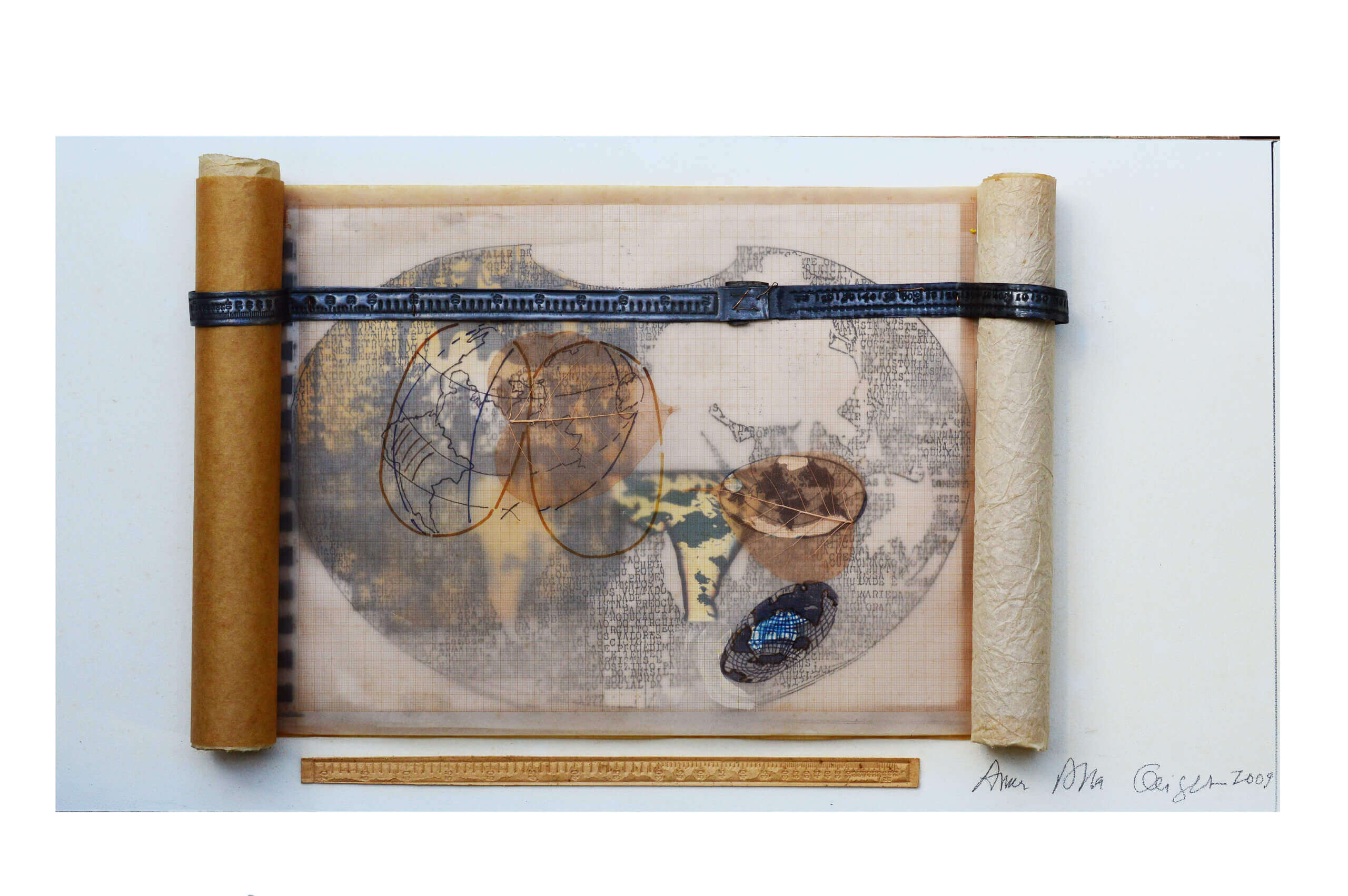 Scroll With Two Medieval Rules 2009 Radicants